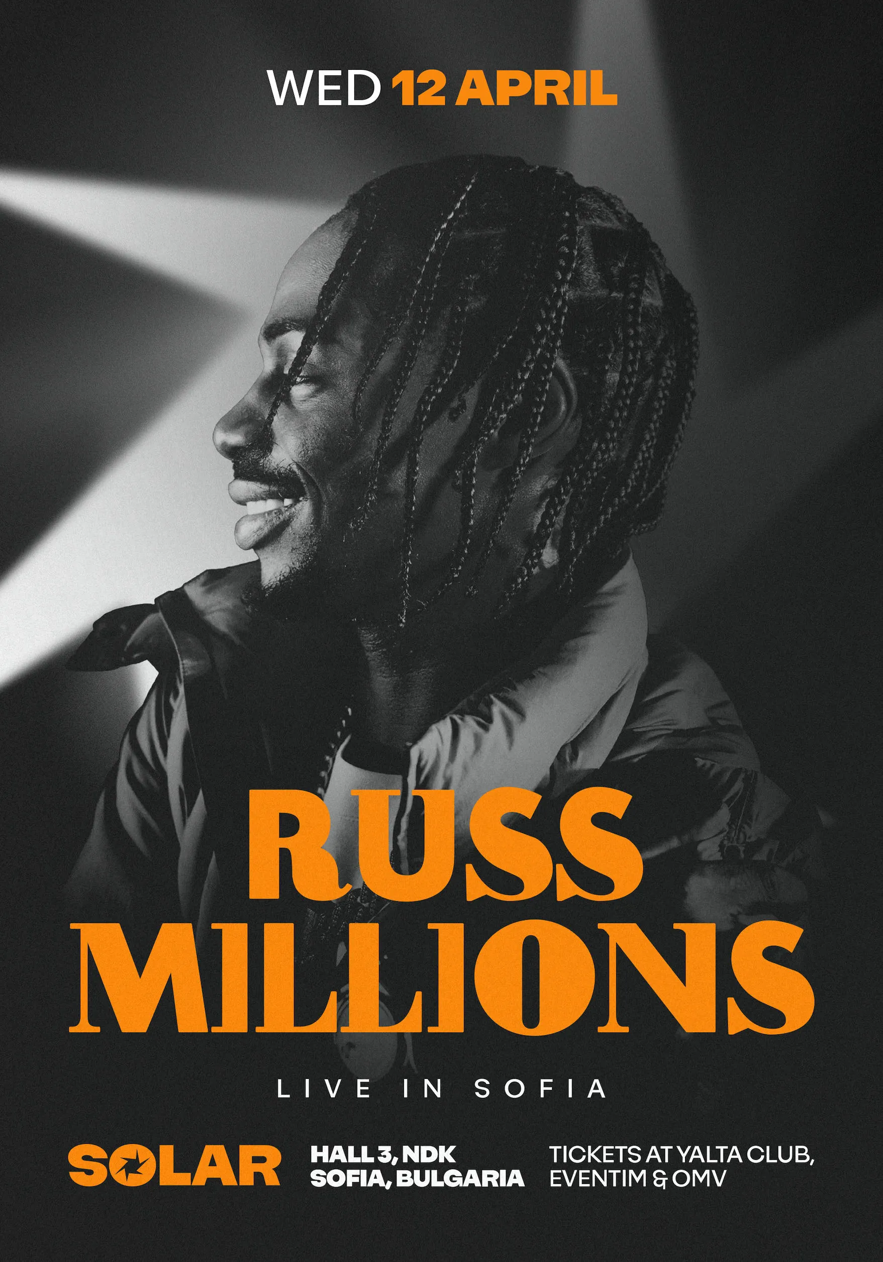 Russ Millions - 12 април 2023 - зала 3, НДК, София | RockTheNight.eu