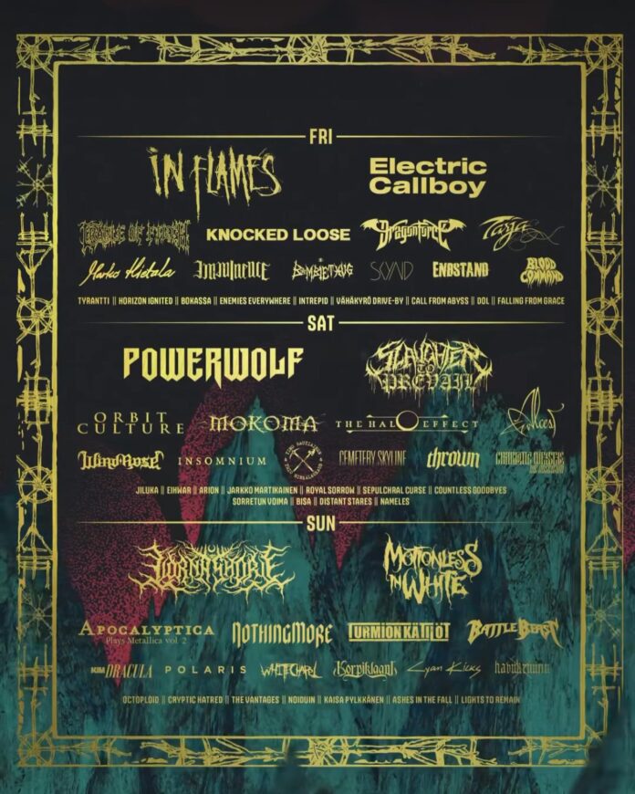 Sweden Rock - 4-7 June 2025 - Sölvesborg (SW) | RockTheNight.eu