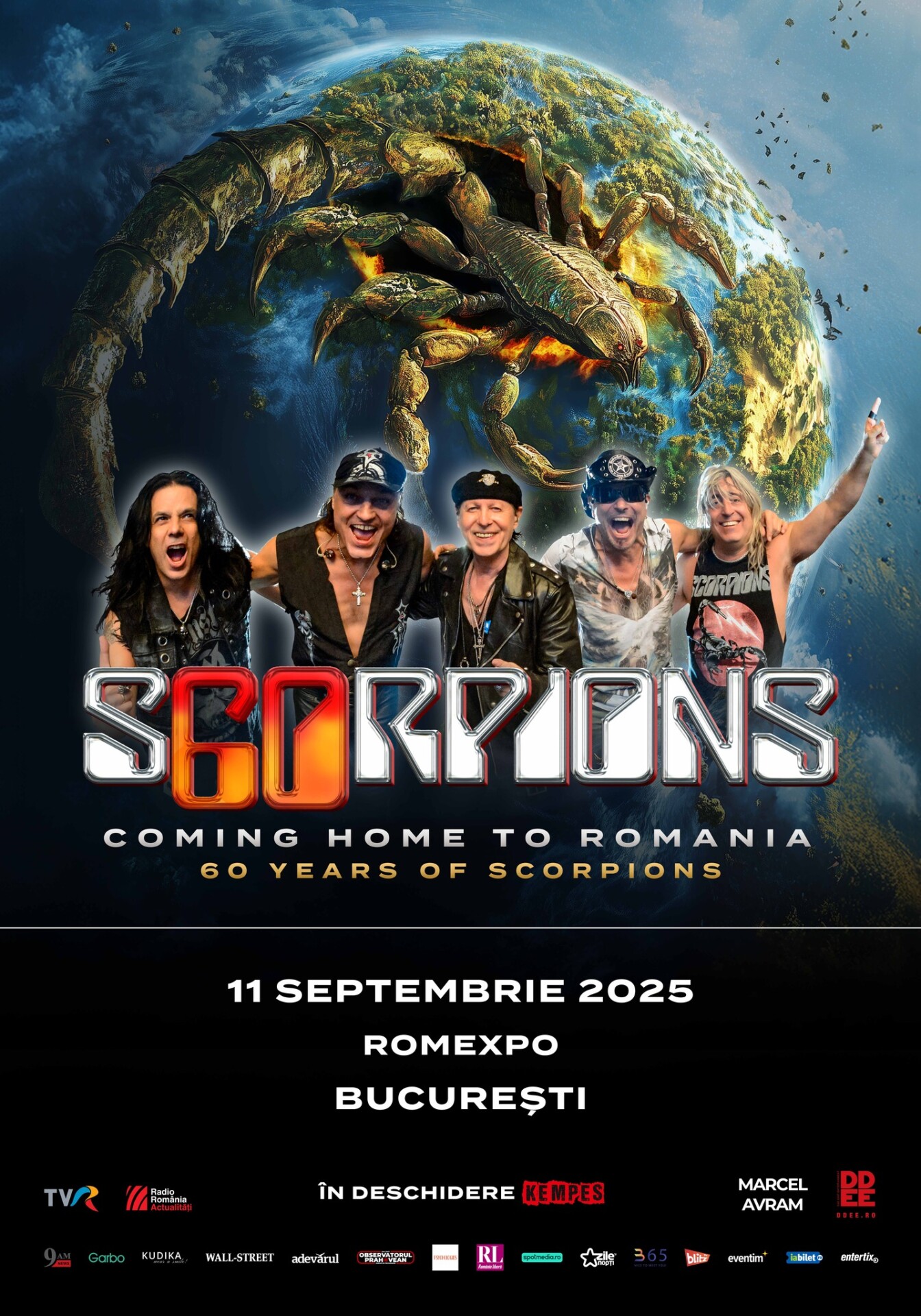 Scorpions - 11 September 2025 - Romexpo, Bucharest (RO) | RockTheNight.eu