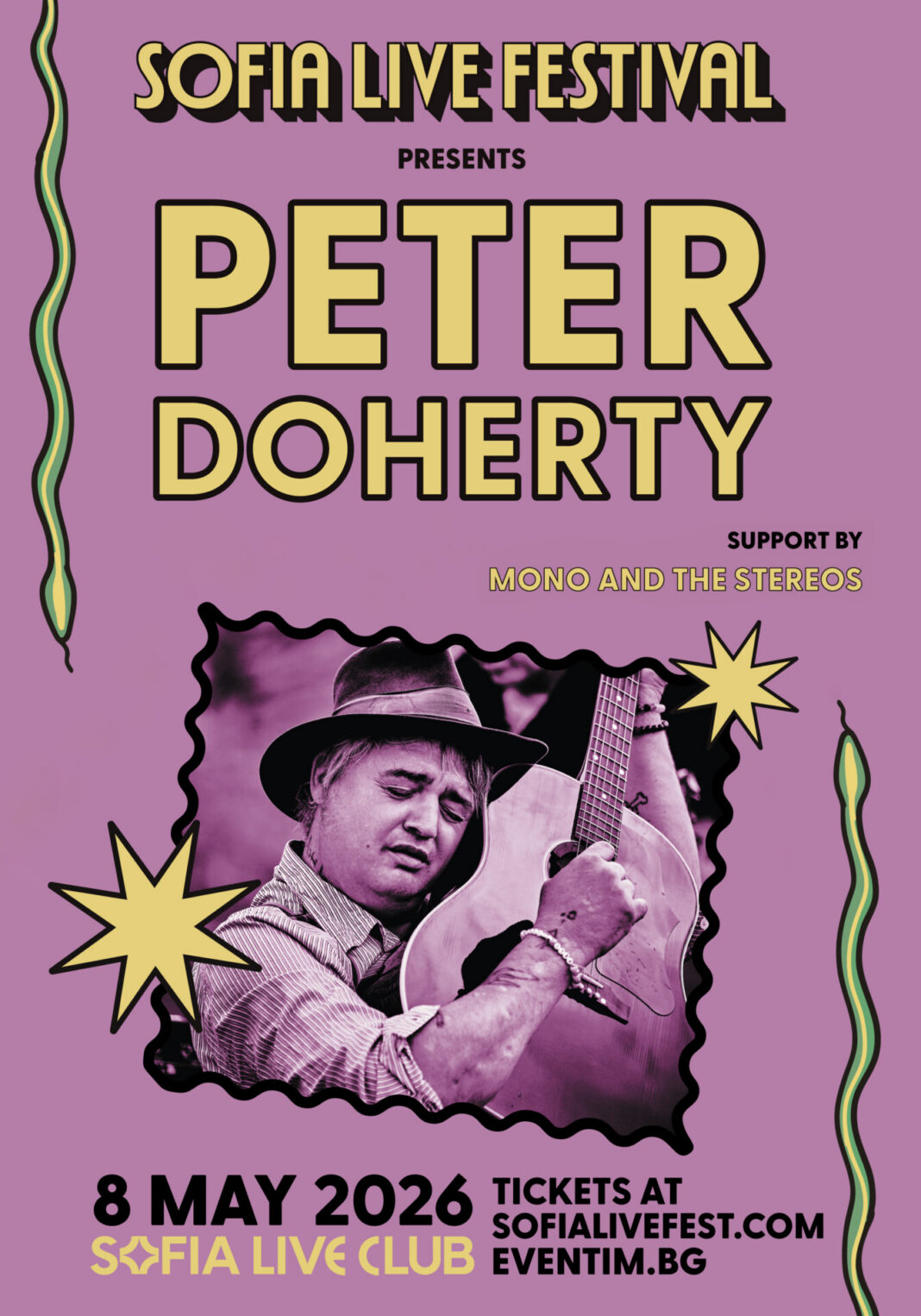 Peter Doherty с първи концерт в България! | RockTheNight.eu