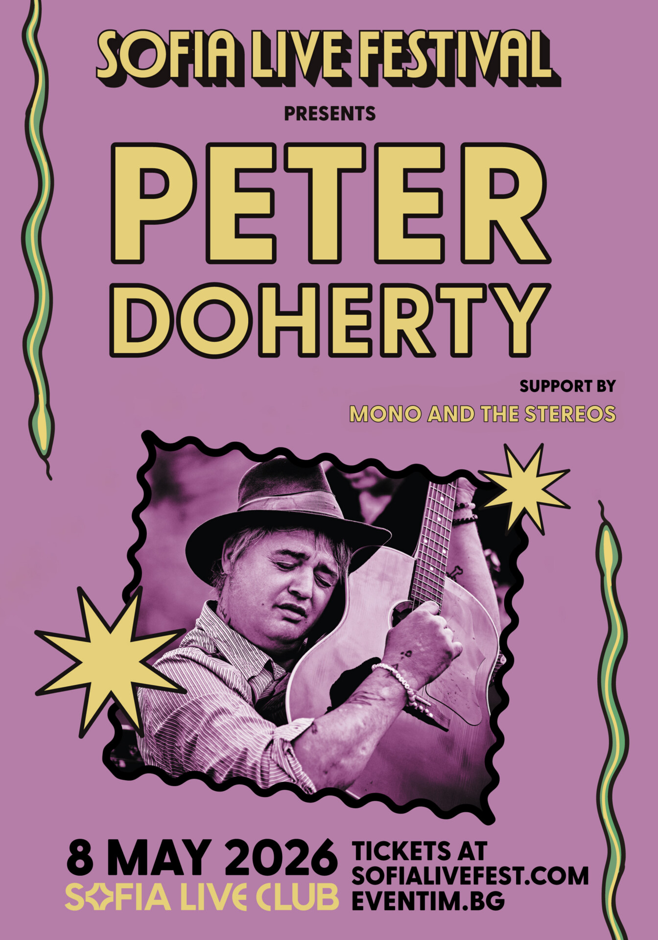 Peter Doherty с първи концерт в България! | RockTheNight.eu